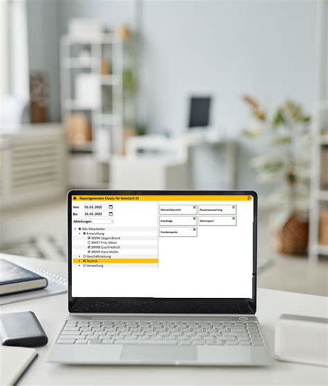 Reportgenerator Classic Für Auswertungen In Timecard