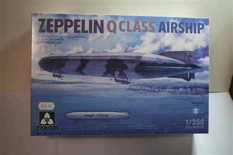 Takom 60023 Zeppelin Q Class Airship 1350 Scale Wellingborough