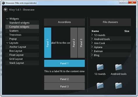 Descompilado Kivy Funcionamento Dos Widgets