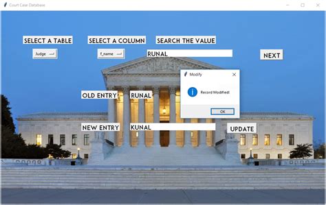 GitHub SamPusegaonkar CourtRoomDatabase CourtRoom Database Management System Using Python