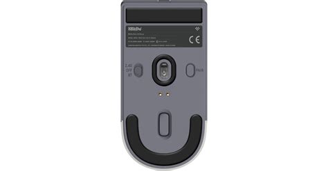 8bitdo Retro R8 Mouse N Edition Grijs Rood 50 26000 Dpi Bluetooth Usb C 2 4 Ghz