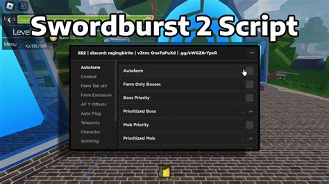 Roblox Swordburst 2 Script AUTO FARM KILL AURA YouTube