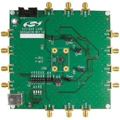 Silicon Labs Si5338 Evb Clock And Timer Development Kit Si5338 Specification And Features