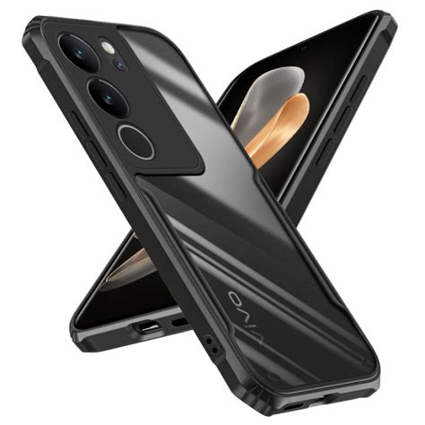 Vantime For Vivo V29 5g Case Air Cushion Hard Crystal Clear Back