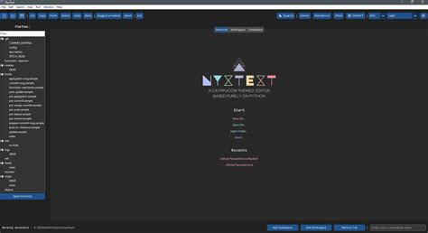 Nyxtext A Customizable Text Editor Built With Tkinter Rtkinter