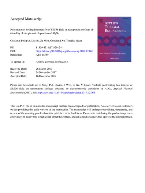 nucleate pool boiling heat transfer pdf boiling nanoparticle