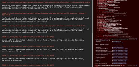 Module Not Found Error [multiple] · Issue 44 · Datalayer Jupyter Ui · Github