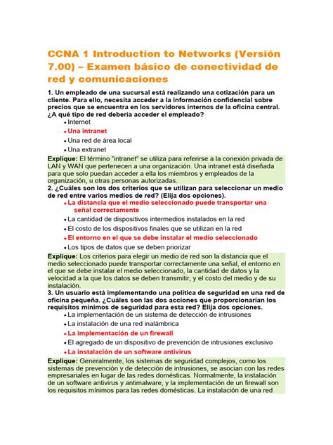 Ccna 1 Introduction To Networks Pdf Red De Computadoras Modelo Osi