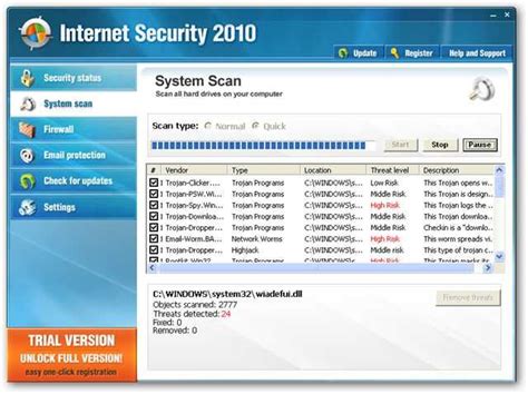 How To Remove Internet Security 2010 And Other Roguefake Antivirus Malware