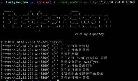 fofa靶场三个环境不能检测出来 Issue a phaboy FastjsonScan GitHub
