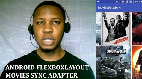 android flexboxlayout movies sync adapter youtube