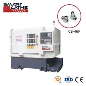 CB 46f High Rigidity Slant Bed CNC Lathe Turning Machine With With Taiwan 32mm Ball Screw Rod