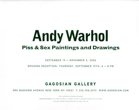 Gallery 98 Andy Warhol “oxidation Painting” 1978 Folded Card For