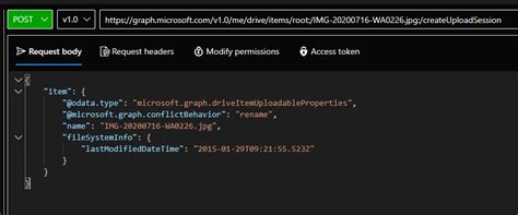 Lastmodifieddatetime Object Is Being Ignored While Uploading To