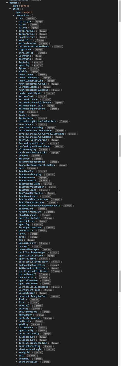 All Configuration Options MeshCentral Documentation