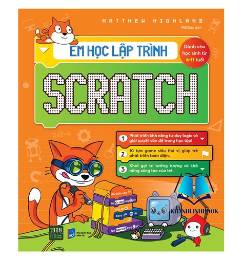 Sách Em Học Lập Trình Scratch 1980 Sách Tiếng Việt