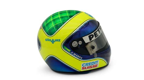 Felipe Massa 2002 Original Sauber Helmet Memorabilia Online Auction
