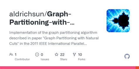 GitHub Aldrichsun Graph Partitioning With Natural Cuts