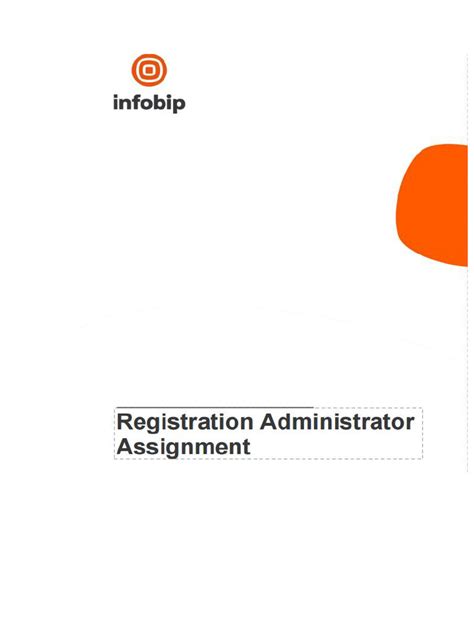Infobip Cr Admin Candidate Assignment Pdf