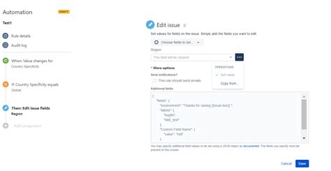 Clearing The Value Of Multiselect Field Using Auto