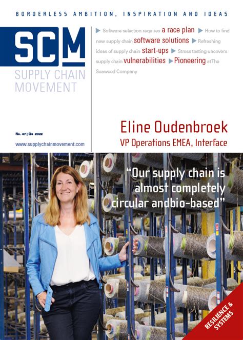 Supply Chain Movement 47 Resilience And Systems