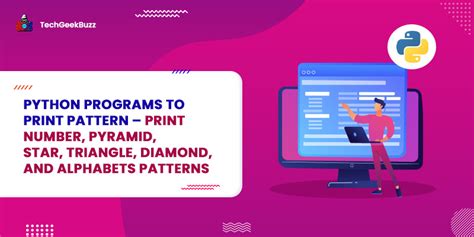 Python Programs To Print Pattern Print Number Pyramid Star