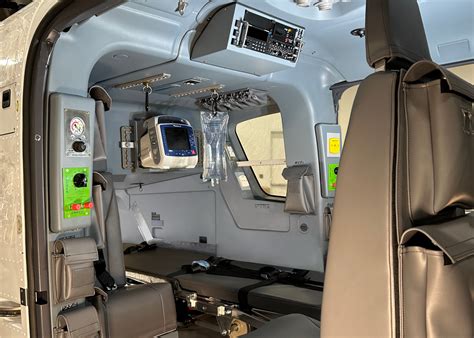 Metro Aviation Unveils Upgraded H135 Air Medical Interior Metro Aviation