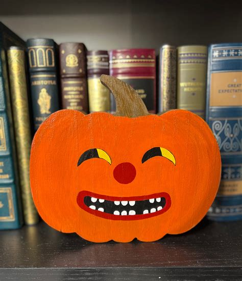Over The Garden Wall Inspired Pottsfield Pumpkin Otgw Halloween Home