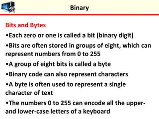 Binary PPT Computing Technology Computing