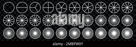 Simple 4 Steps Diagram Circle Divided Into Four Parts Each With Arrow