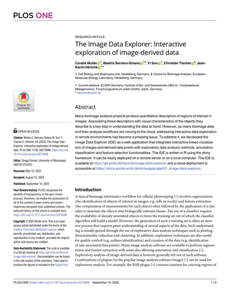 pdf the image data explorer interactive exploration of image derived