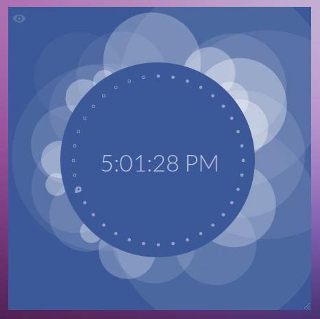 UpClock Is An Ubuntu Touch Inspired Clock Widget For Ubuntu Desktop OMG Ubuntu