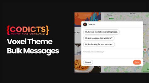 Codicts Voxel Theme Bulk Messages Codicts