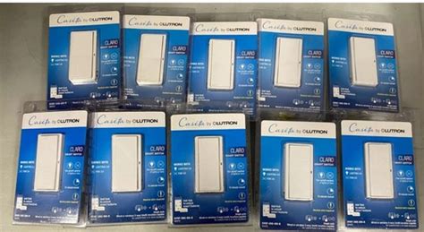 Pieces Lutron Claro Smart Switch On Off Dvrf Ns Wh R White New Ebay
