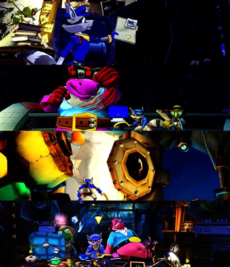 Evolution Of Characters Of Sly Cooper Games By Fcc93 On Deviantart