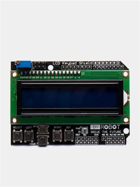 Плата расширения Arduino Lcd Keypad Shield купить по цене 449 ₽ в интернет магазине Магнит Маркет