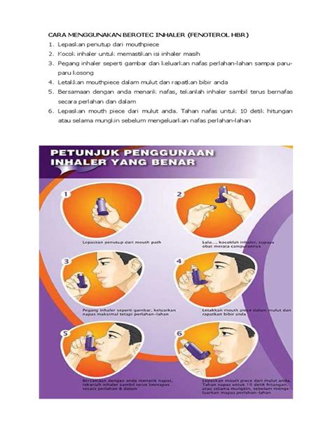Cara Menggunakan Berotec Inhaler Pdf