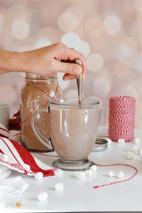 Homemade Hot Cocoa Mix Stress Baking