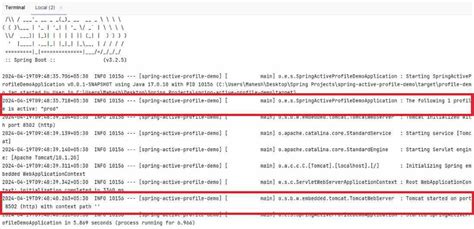 Setting Active Profile And Config Location From Command Line In Spring Boot GeeksforGeeks