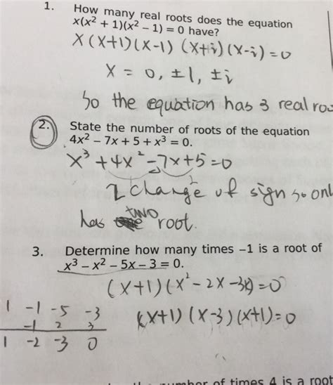 Solved How Many Real Roots Does The Equation X X 2 1 X 2