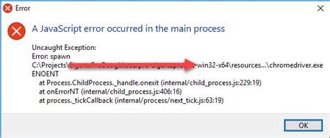 Javascript Chrome Driver Not Working When Extracting Electron Package Using Asar Stack