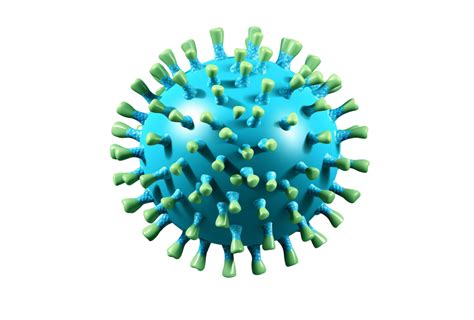 Ai Generated Virtual Reality Simulation Of A Virus For Science 31112690 Png