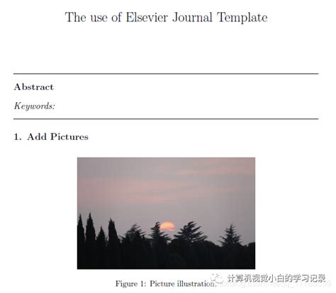 Elsevier Latex模板爱思唯尔elsevier期刊模板的使用 Csdn博客
