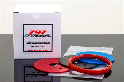 797 Performance Thermostat Delete Coolant Flow Controller Kit 05 23 He