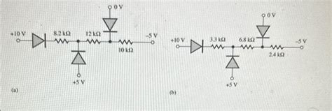 Solved Find The Q Point For The Diode In The Circuit Shown Chegg Com