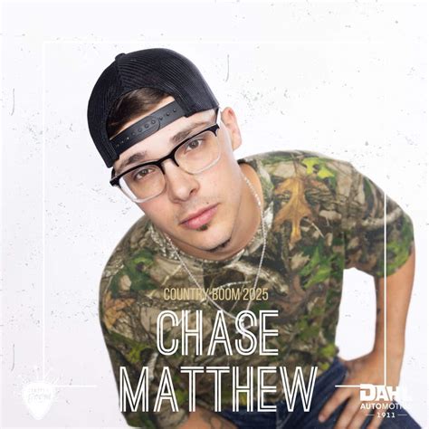 Chase Matthew Country Boom