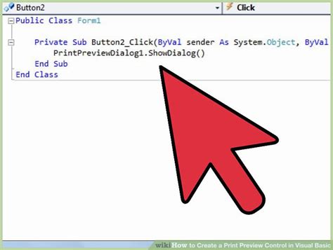 How To Create A Print Preview Control In Visual Basic Steps
