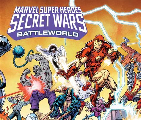 Marvel Super Heroes Secret Wars Battleworld 2023 4 Variant