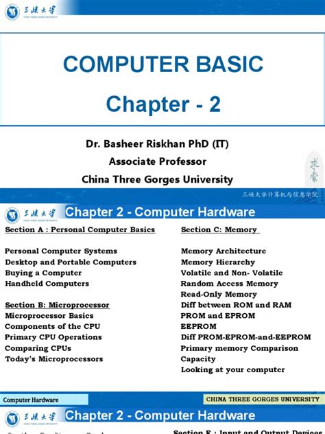 Basic Computer Concepts Pdf Computer Data Storage Central