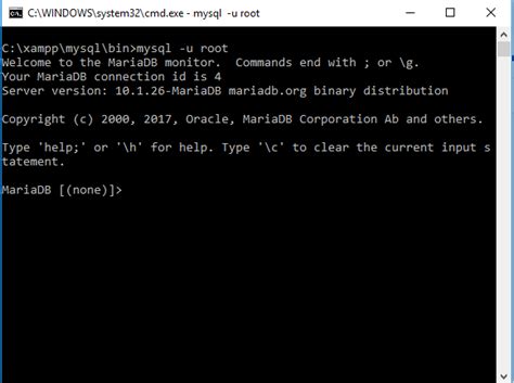 Cara Mudah Masuk Database Mysql Dengan Cmd Ifdsyaifuddin